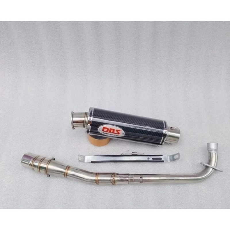 Open Spec DBS Full System Pipe Exhaust Fury RS 125 Xrm Wave 110 Smash ...