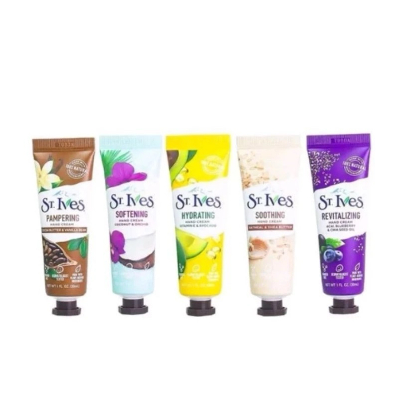 St. Ives Hand Cream 30 ml all Variant ORIGINAL Exp 2026 | Shopee ...