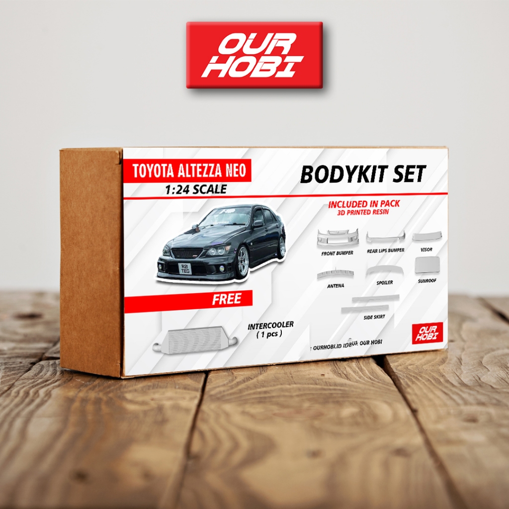 Toyota Altezza Neo 1/24 Tamiya /Fujimi/Aoshima Model Transkit Body Kit ...