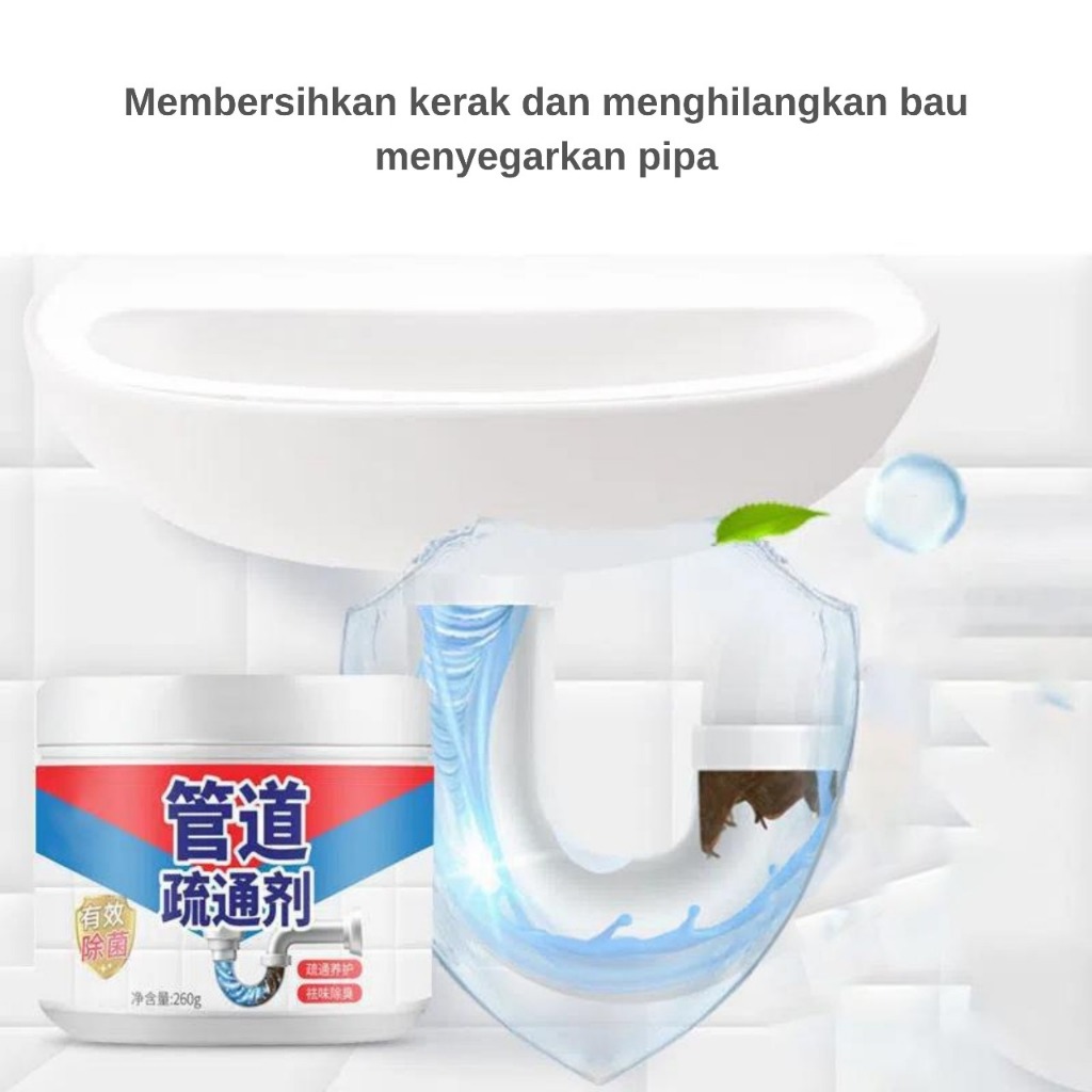 Anti-clog Powder Smoothes Pipe Drains | Shopee Philippines