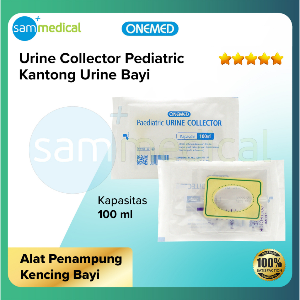 One Med Urine Collector Pediatric 100 ml / Colector Urine Bags for ...