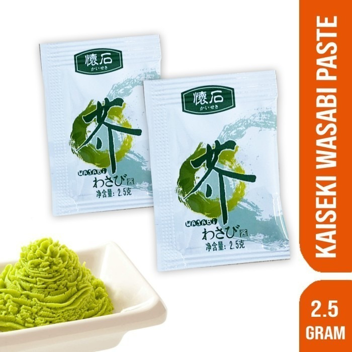 Wasabi PASTE SACHET 2g x 500 PCS - 1 KG (SOLD PER PCS) - WASABI PASTA ...