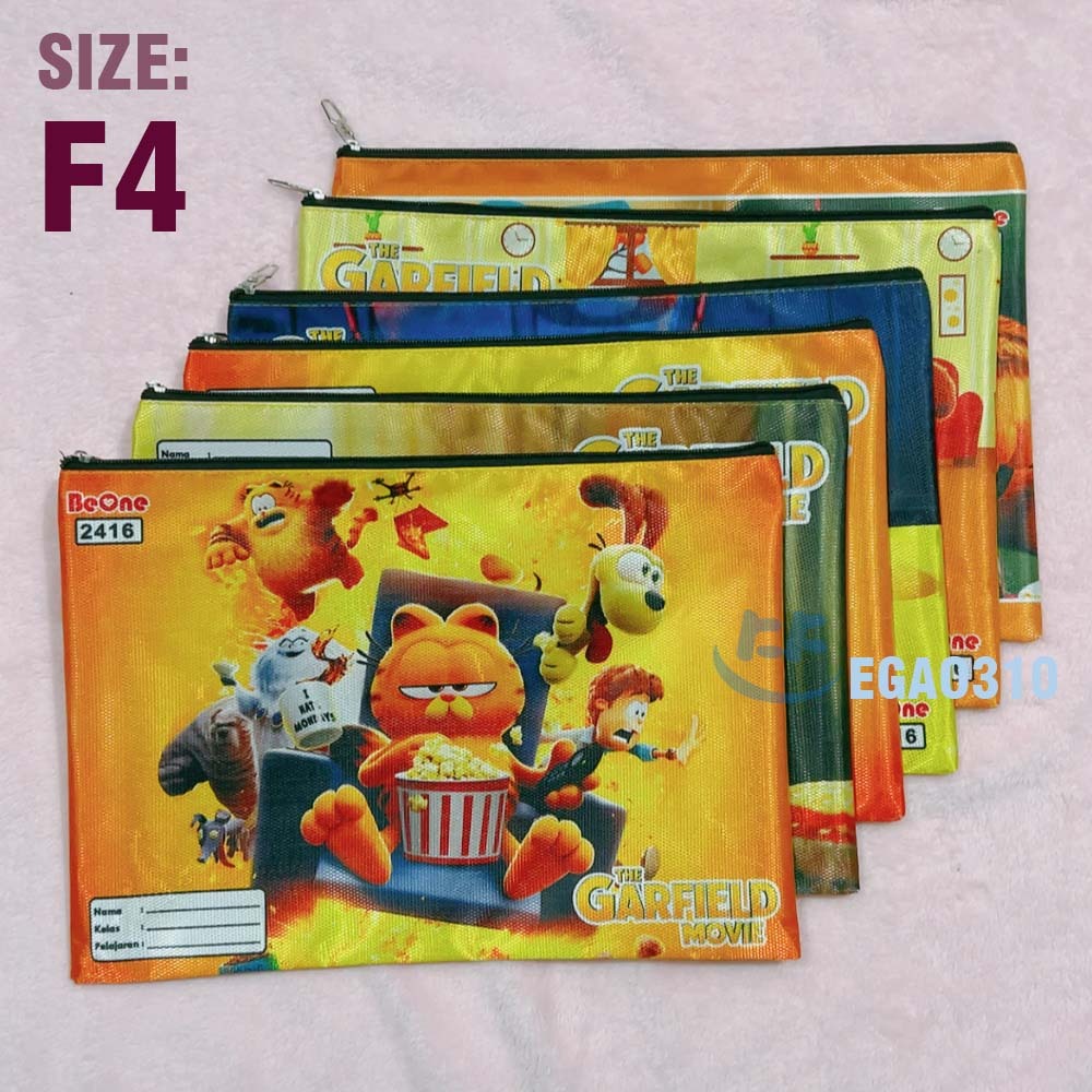 F4 Cloth Document Folder- Garfield | Shopee Philippines