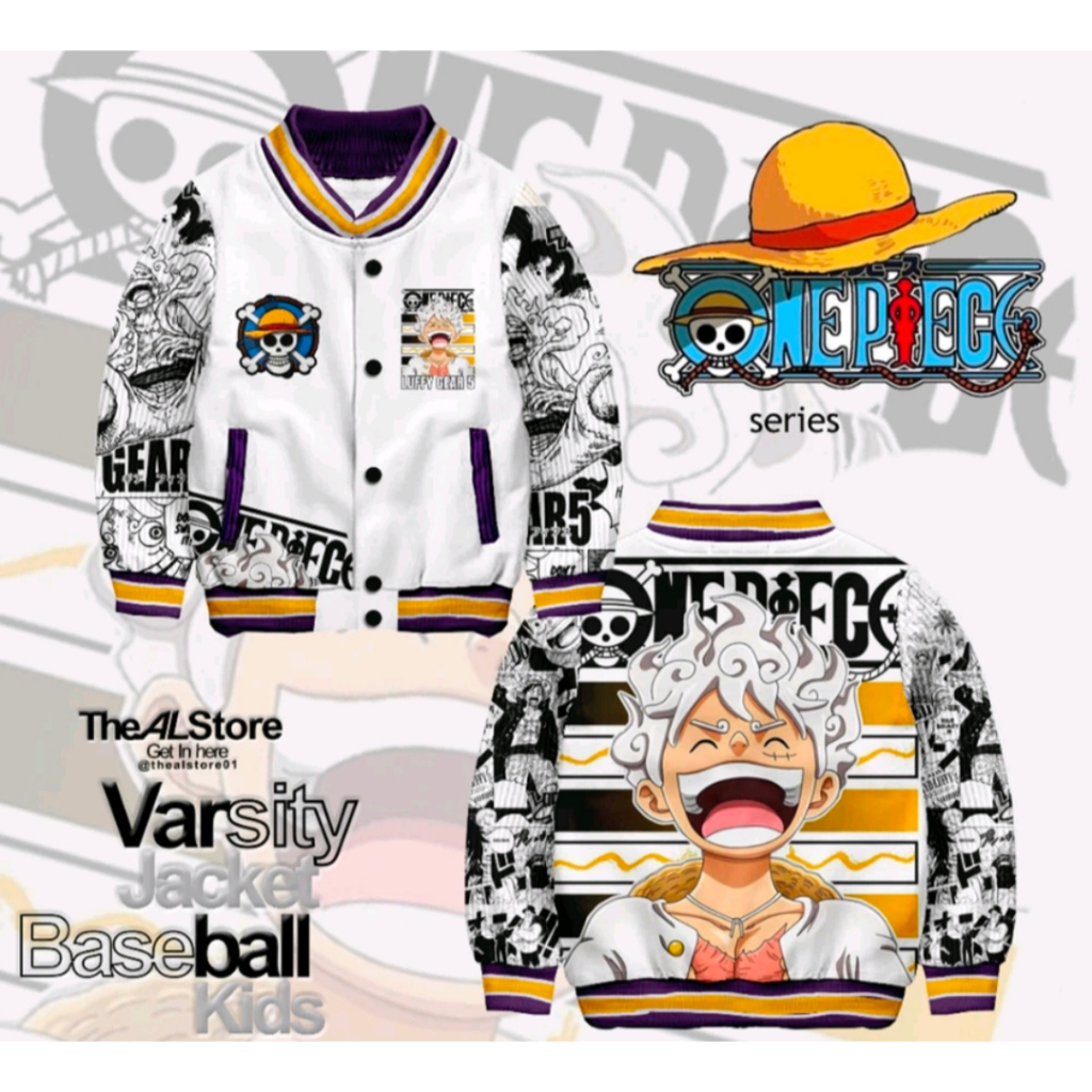 Sukajan Jacket Animation one piece Jacket one piece Jacket | Shopee ...