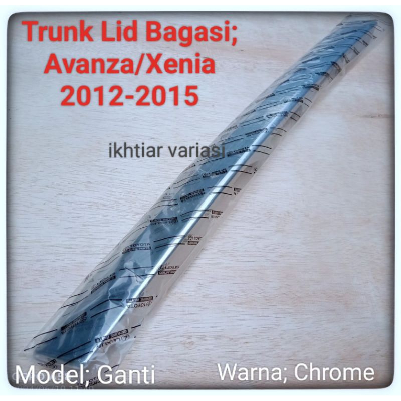 Trunk Lid Trunk Avanza Xenia 2012 2015 Chrome Trunklid Trunk Avanza ...