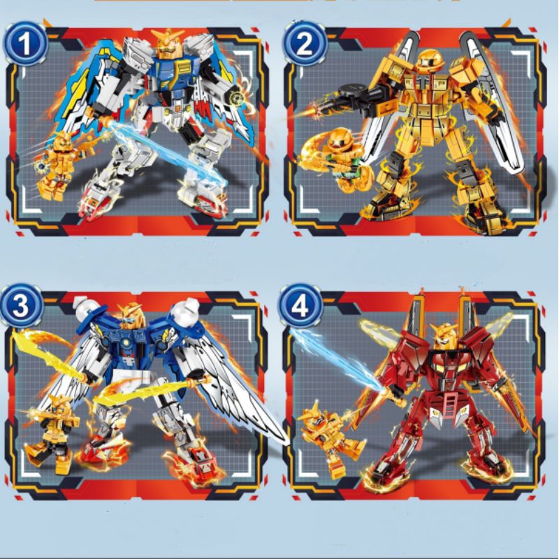 Children's Toys Brick Robot Transformer Building Blocks Optimus Prime ...