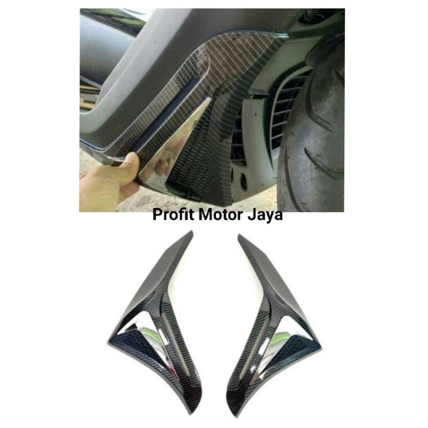 Close the Lower Front Body Cover of the All New Nmax 2020 Carbon Nemo ...