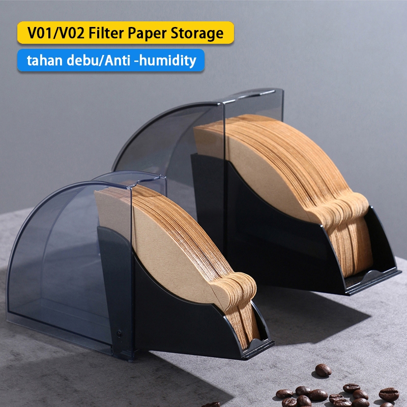Coffee Filter Paper Storage Box V60 Fan shaped Filter Paper Cox V02 ...