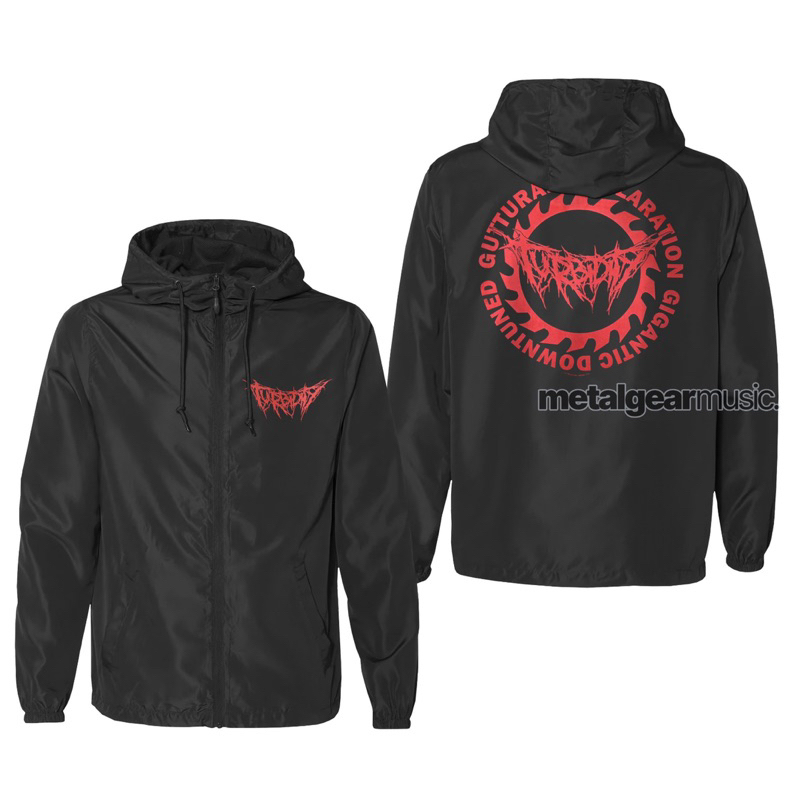 Turbidity gigantic red logo - WINDBREAKER JACKET ORIGINAL | Shopee ...