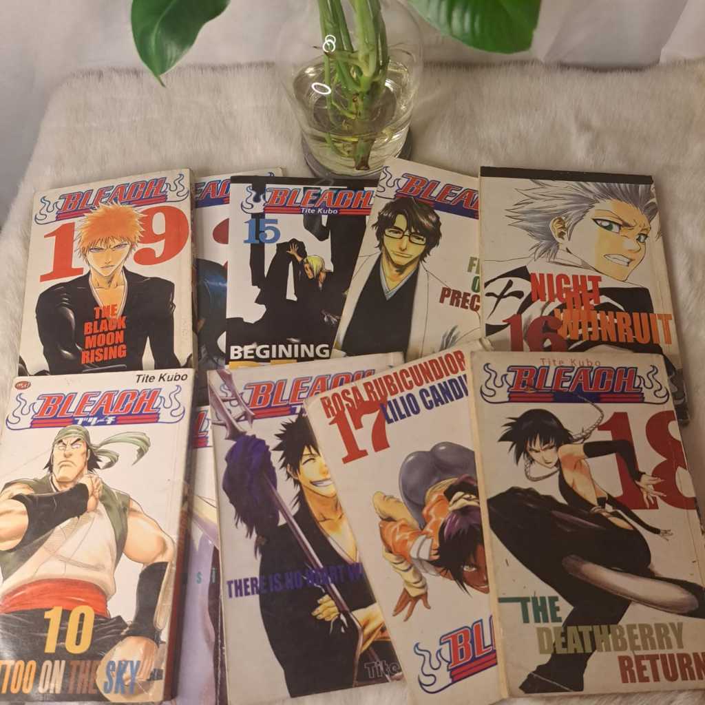 Bleach Comics by Tite kubo | Shopee Philippines