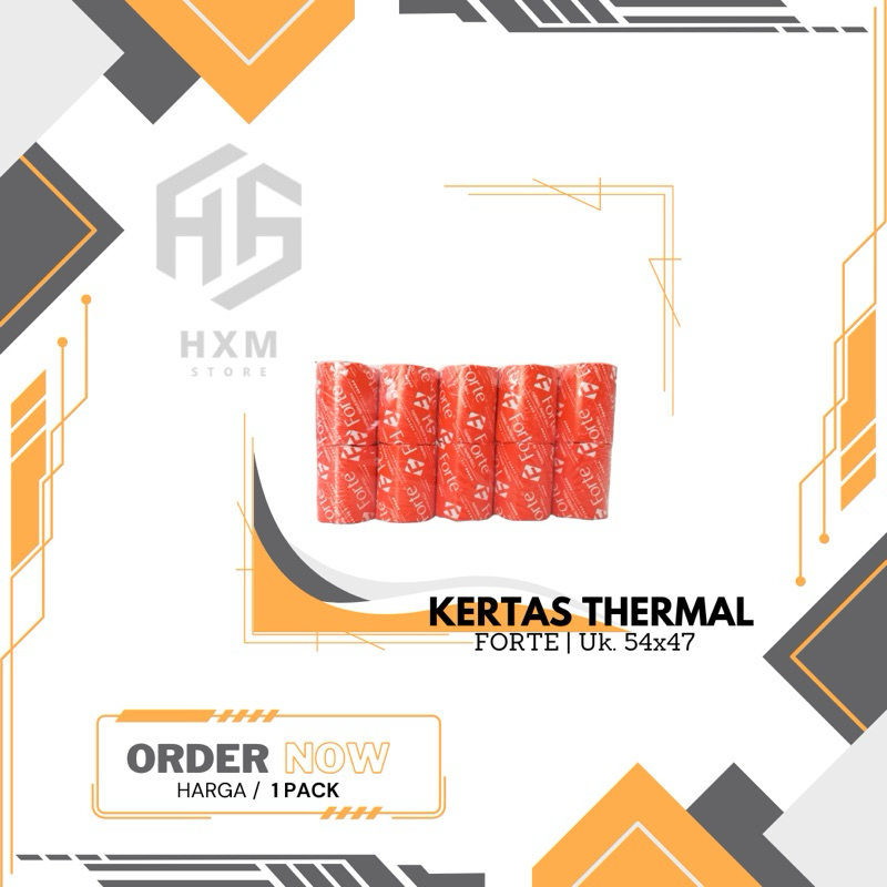 Thermal Paper/FORTE Receipt Paper [1Pack] | Shopee Philippines