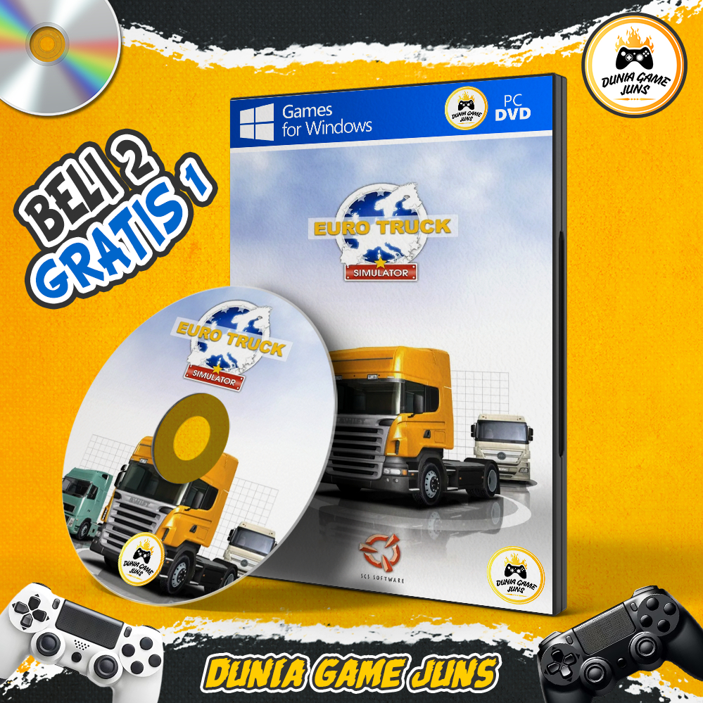 Euro Truck Simulator | Game Simulation/Simulator | Ets | Cd/dvd | Pc ...