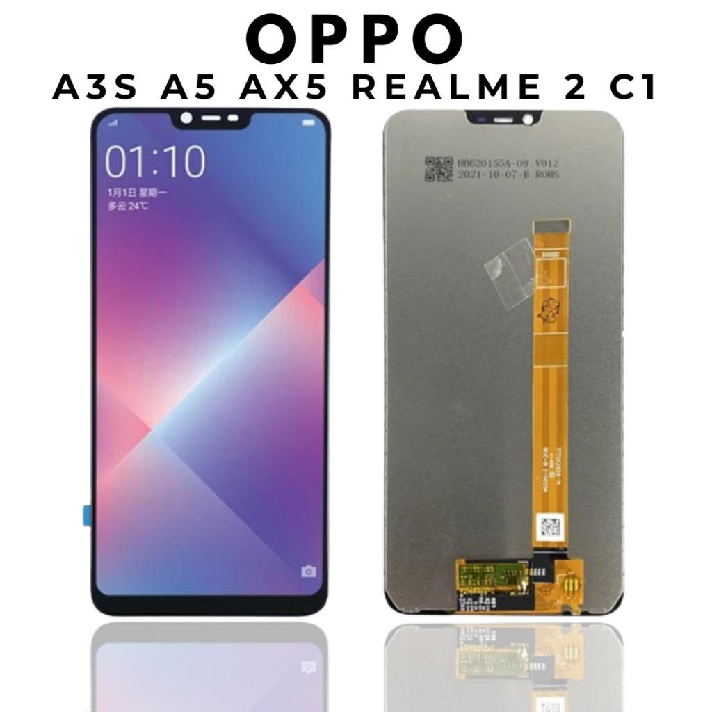 [100% Original] LCD OPPO A3S CPH1803 CPH1853 A5 AX5 RC1 2 Official ...