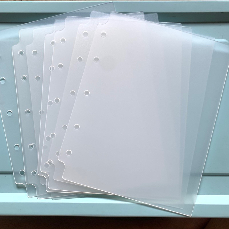 A5 Binder Divider / Binder Bookmark A5 / A5 Binder Separator / A5 Hard ...