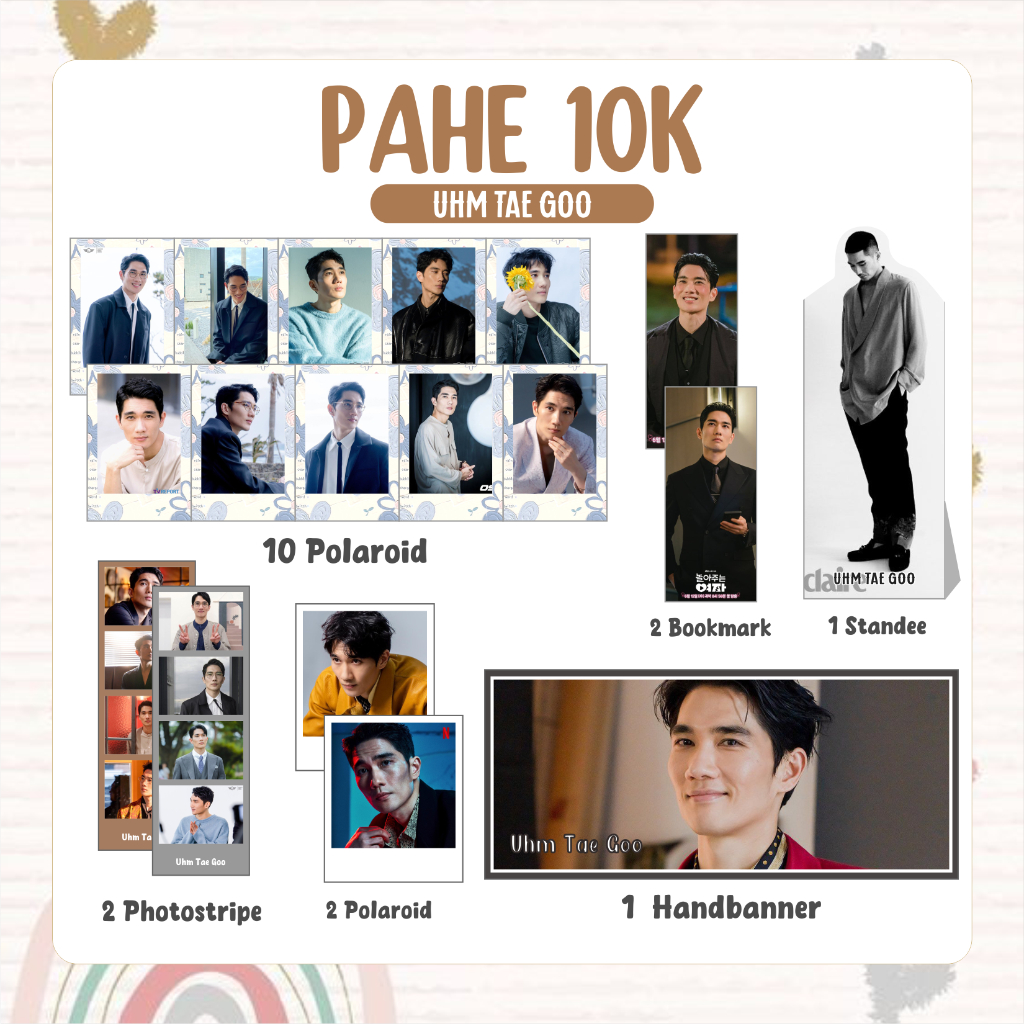 Pahe 10k And pc Actor Uhm Tae Goo | Shopee Philippines