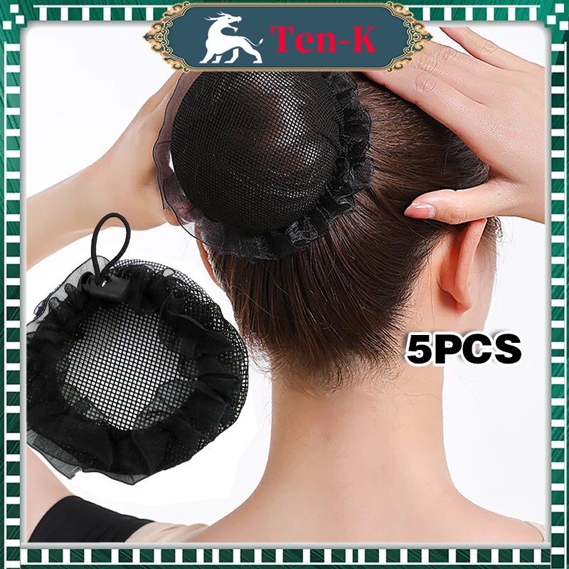Hairnet Bun Wrapping Hairnet Ballerina Bun Hairnet Ballet Hair Net ...
