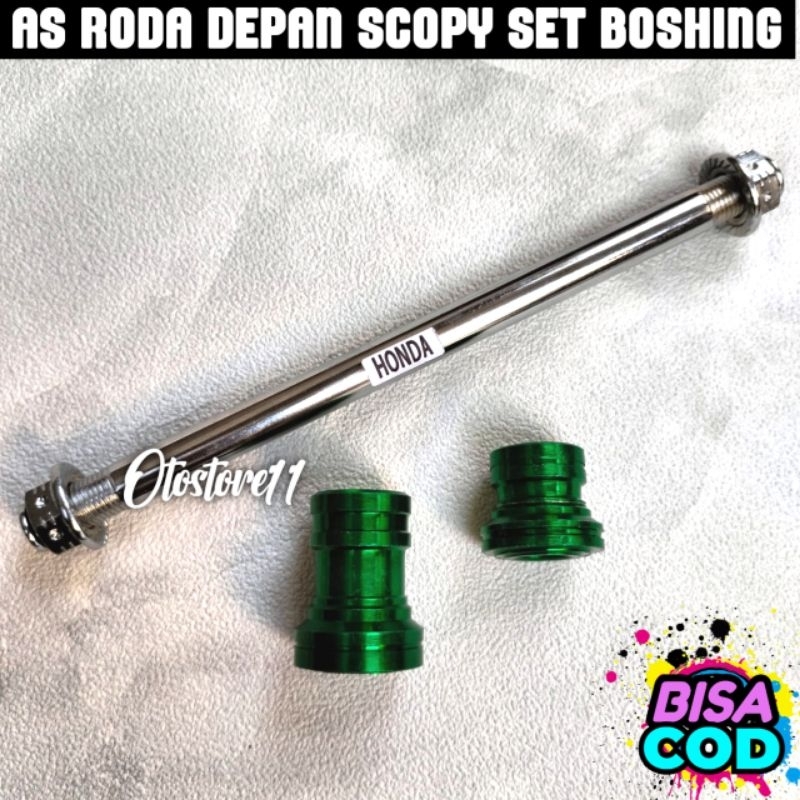 Probolt FRONT AXLE SET BOSHING BOS TROMOL HONDA SCOOPY PNP | Shopee ...