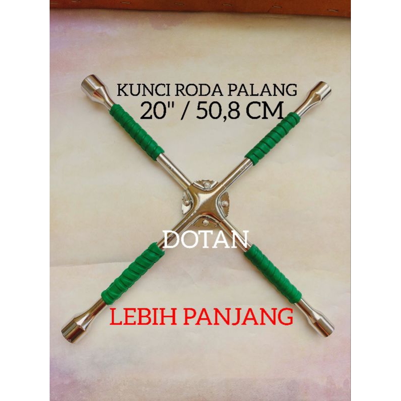 4 WAY CROSS CROSS CROSS CROSS WHEEL WRENCH 17X19X21X23 MM LENGTH 20 ...