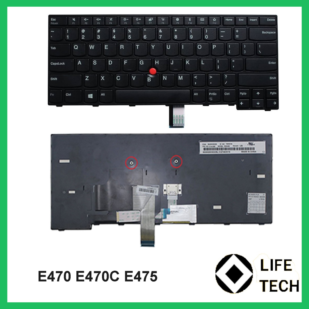 Thinkpad E470 E470C E475 01AX040 Keyboard | Shopee Philippines