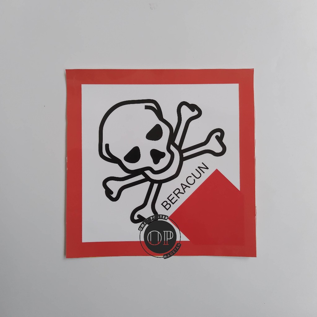 Toxic Stickers - Toxic Waste Stickers - K3 Stickers - Hazard Waste ...