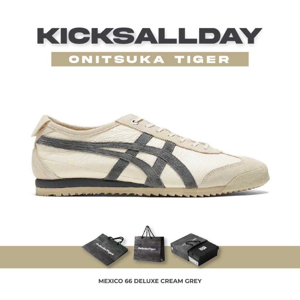 0nitsuka Tiger Mexico 66 Oatmeal 100% Original | Shopee Philippines