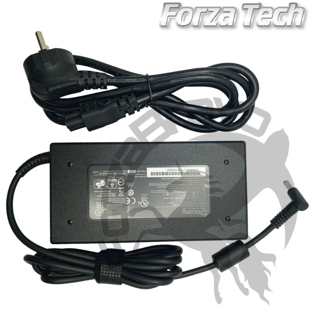 Chicony Laptop Charger Adapter A17-120P2A MSI GF63 THIN MS-16R5 A12A055P 20V 6A 120W 4.5*3.0MM ...