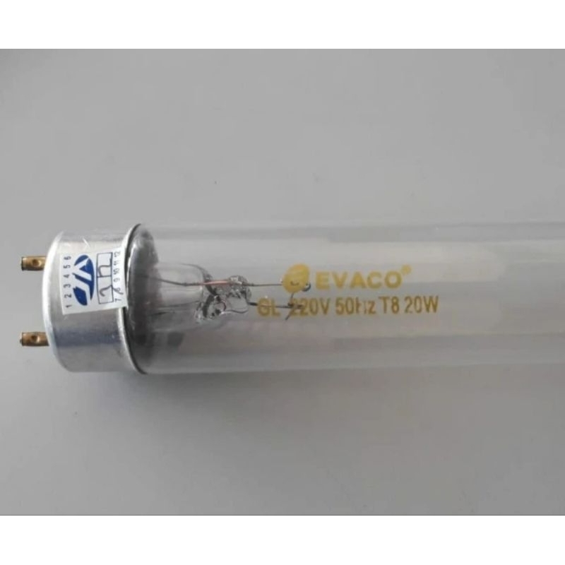 Evaco Germicidal TUV Lamp 20Watt TUV 20W 20 Watt Ultraviolet for Germ ...