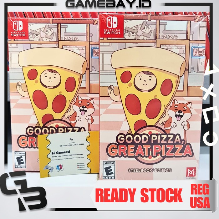 Nintendo Switch Good Pizza Great Pizza - Steelbook Edition | Shopee ...