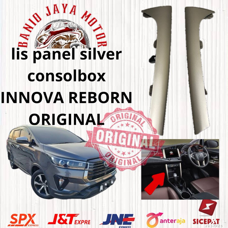 Trim panel silver consolebox INNOVA REBORN ORIGINAL TOYOTA | Shopee ...