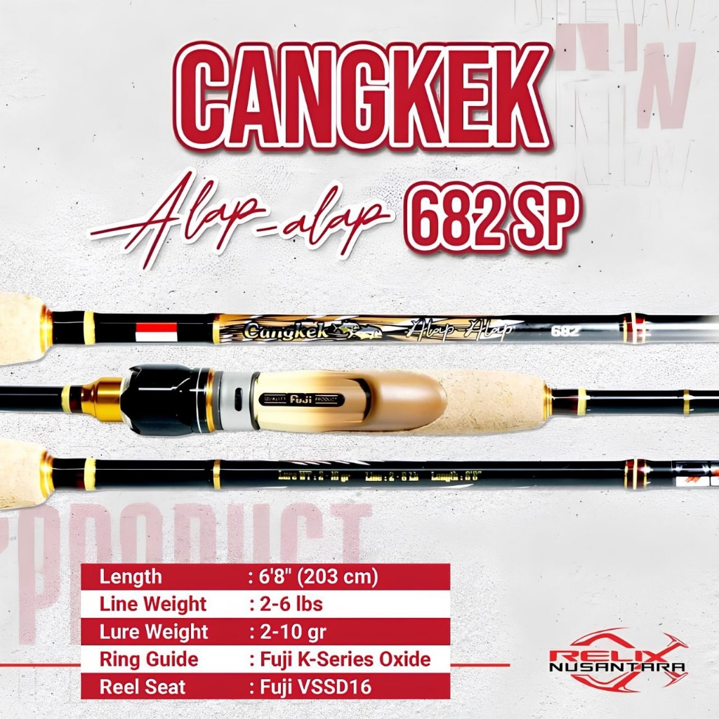 Fishing Rod ALAP ALAP RELIX NUSANTARA | Shopee Philippines