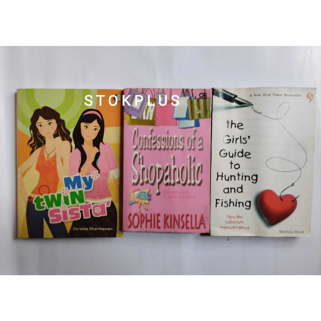 Mixed NOVEL Book: MY TWIN SISTA, THE GIRLS GUIDE TO HUNTING AND FISHING, CONFESSIONS OF A ...