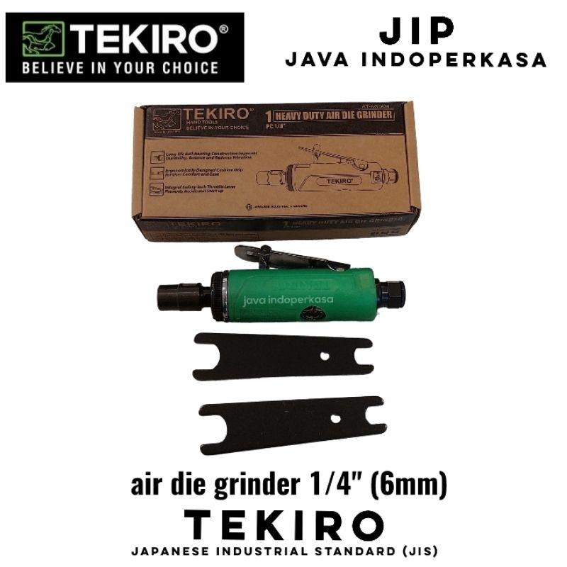 MESIN TEKIRO AIR DIE GRINDER 1/ 4 inch (6mm) wind powered polishing ...