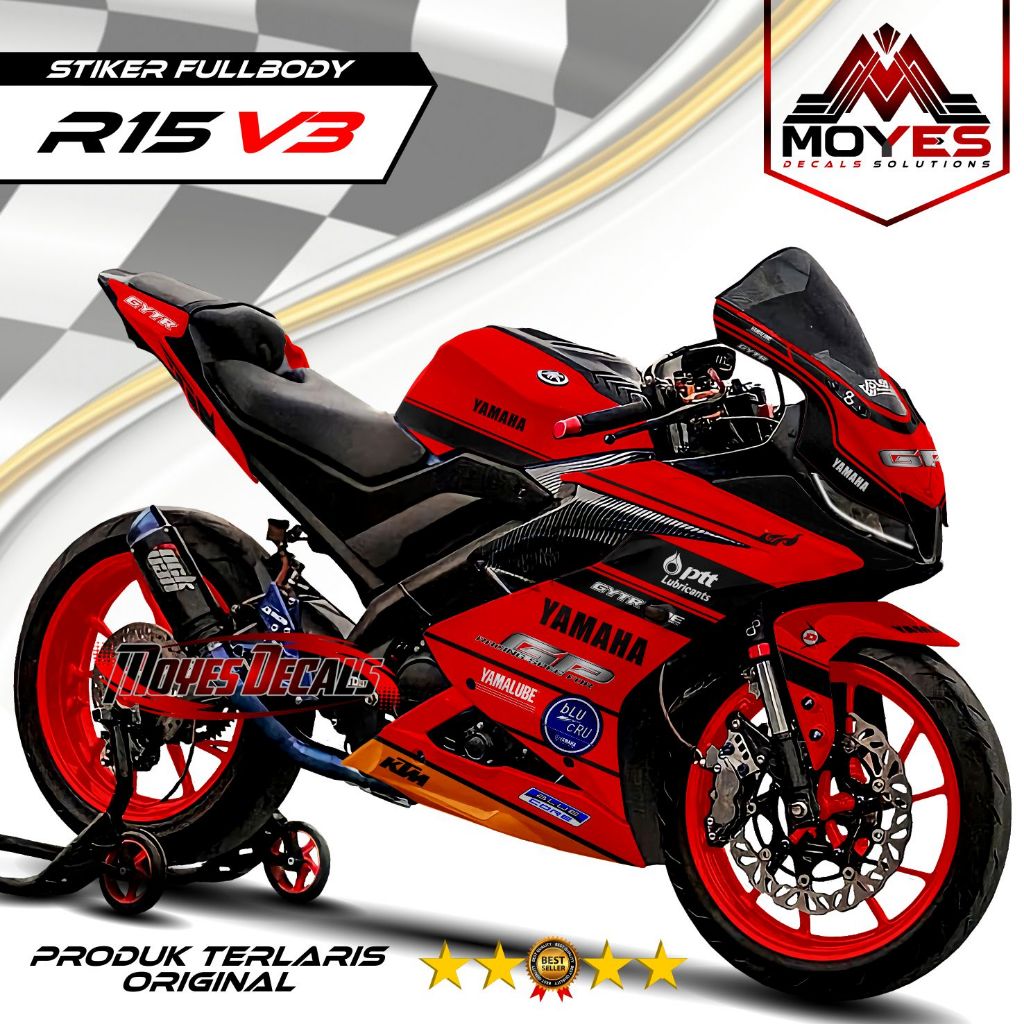 New Fullbody R15 V3 Variation Sticker Decal Design Racing Thailand R15 ...
