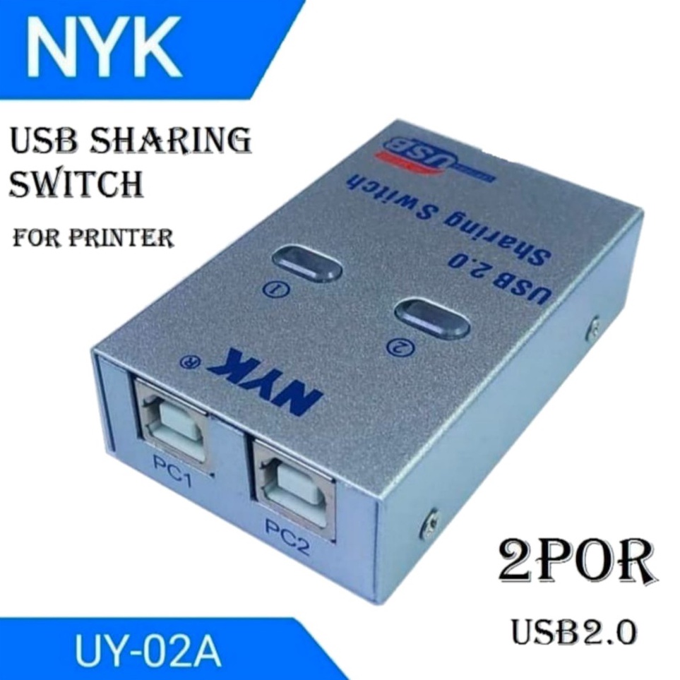 Nyk Auto Switch Printer 2 USB Port 2 Printer Switch 2 Port 14 USB 2 n ...