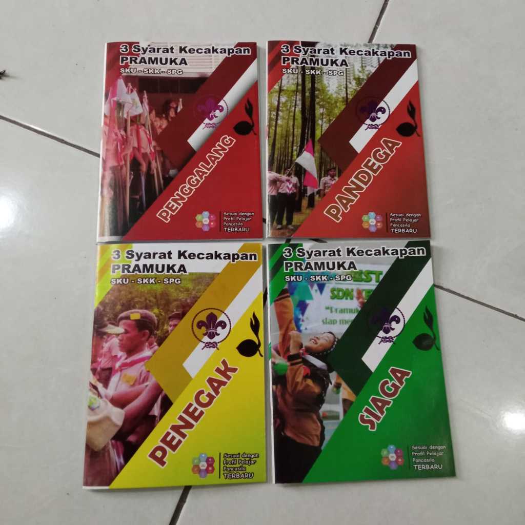 Scout Book 3 in 1 skk spg sku Book/Scout Book Complete With Grain ...