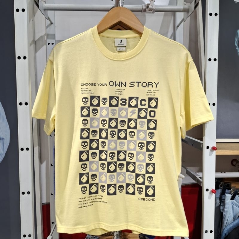 3second Pixelated Original Men's T-Shirt | Shopee Philippines