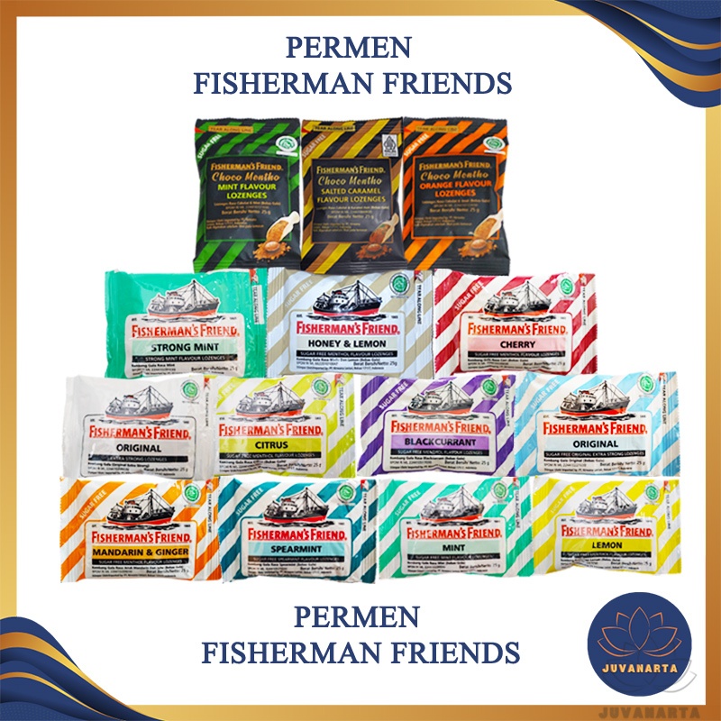 Fisherman's Friend Lozenges Various Flavors 25 grams Original | Shopee ...