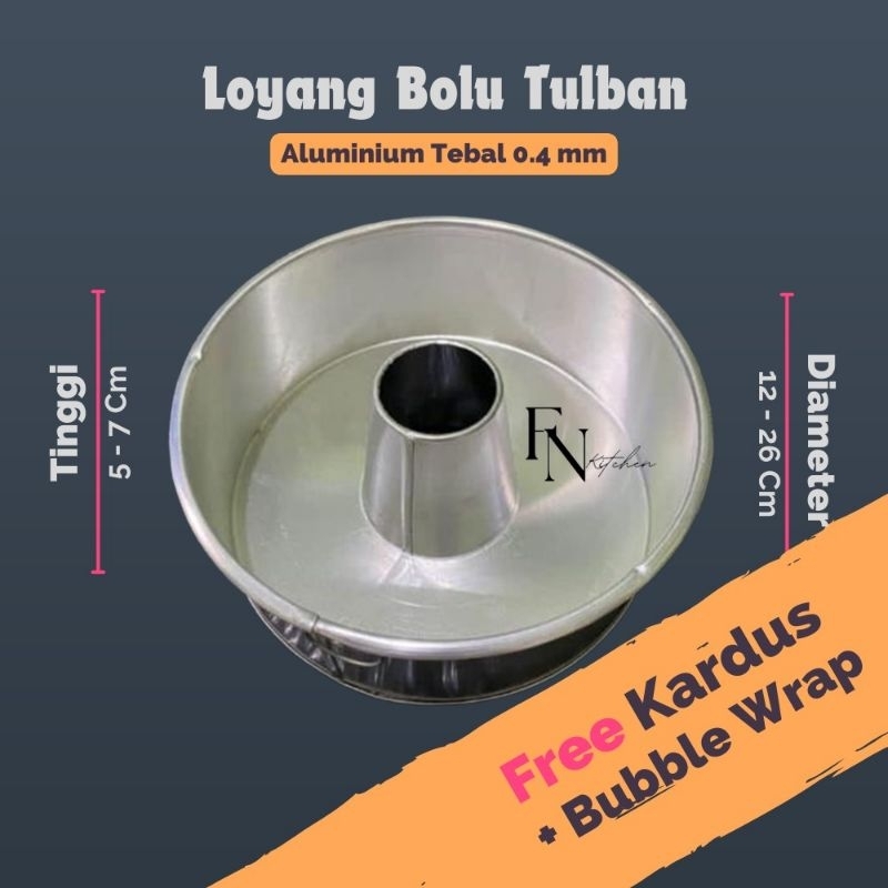 Round BOLU PAN | Regular TULBAN PAN 14/16/18/20/22/24/26 cm | Upright ...