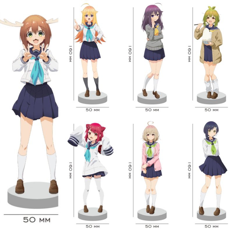 My Deer Friend Nokosan Acrylic Standee / Stande Figure Acrylic Anime ...