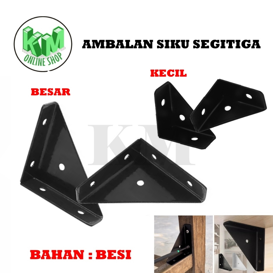 SIKU Triangle Angle Bracket Corner Connector Bracket size 65mm x 92mm ...