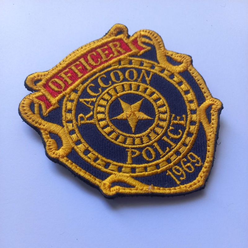 Rpd Patch Raccoon Police Department emblem embroidery video game movie ...