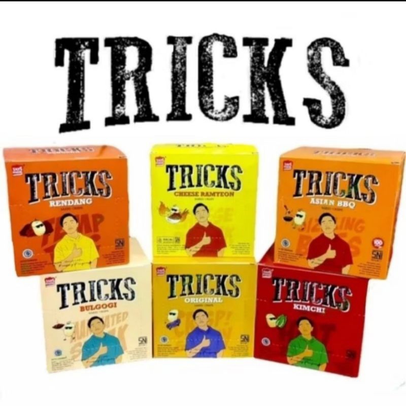Tricks potato biscuits 4X15gr potato baked chips | Shopee Philippines