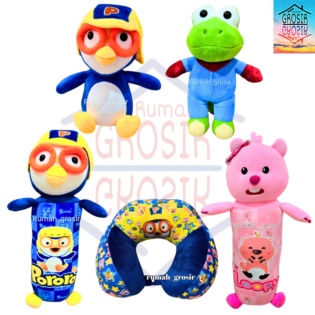 (Wholesale House) Pororo The Little Penguin Crong Krong Loopy Doll ...