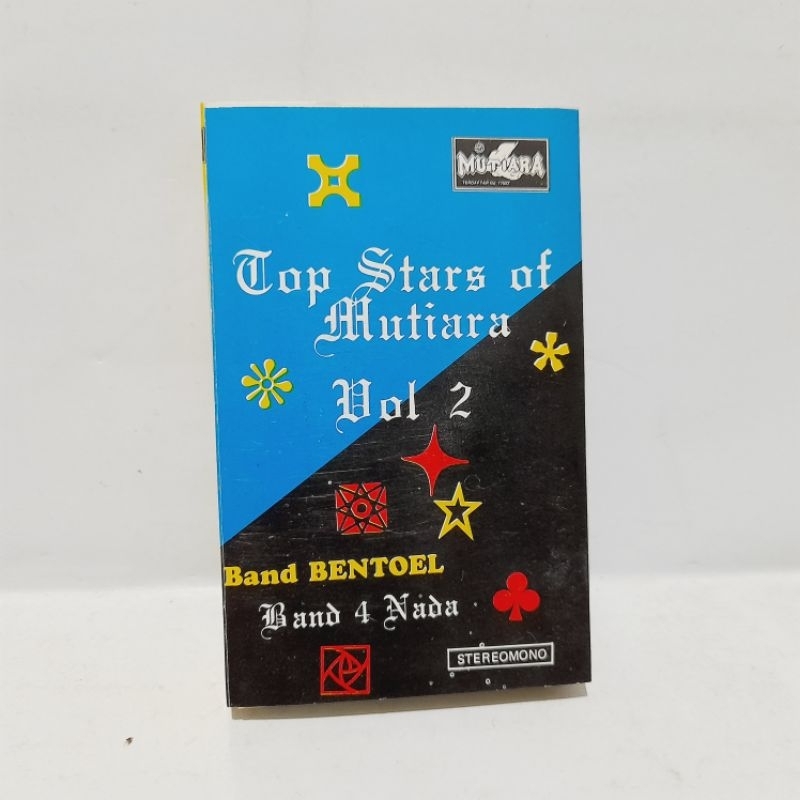 Cassette Top Stars Of Mutiara Vol.2 - Bentoel Band 4 Tones | Shopee ...