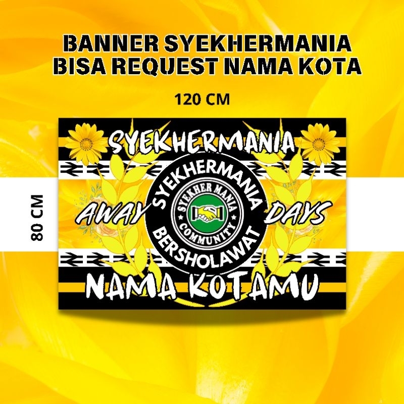 SYEKHERMANIA BANNER CUSTOM BANNER SHOLAWAT BANNER ZAHIRMANIA BANNER ...