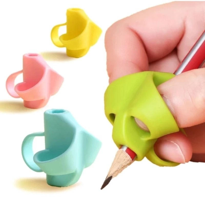 Tsm 3-finger Pencil grip - Kindergarten Stationery, Posture Corrector ...