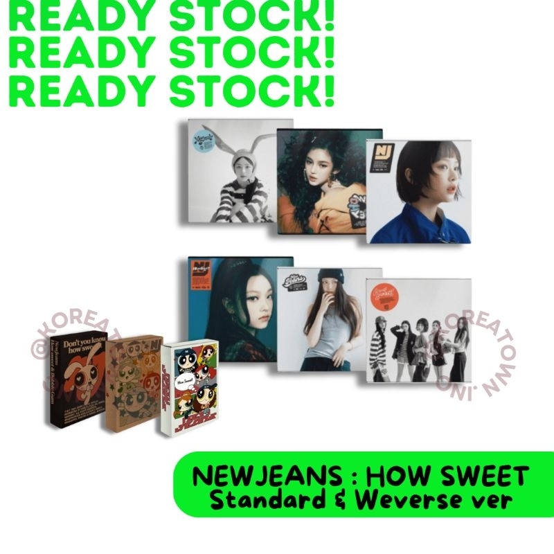 | New JEANS HOW SWEET STANDARD VER WEVERSE VER ALBUM | Shopee Philippines