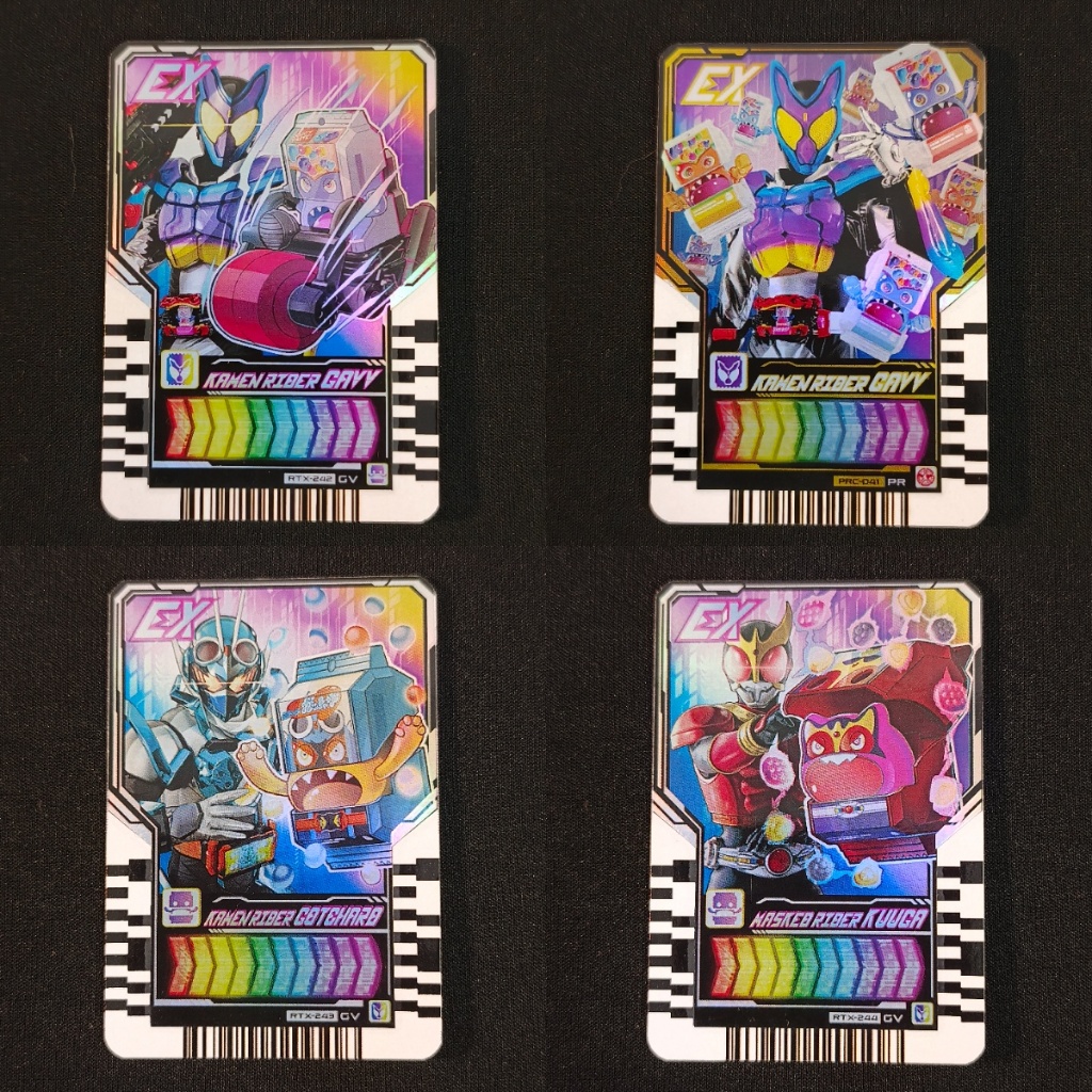 Kamen Rider Gavv Chemy Card Phase EX02 Recast Non Bandai Bootleg | DX Kamen Rider Gotchard Ride ...