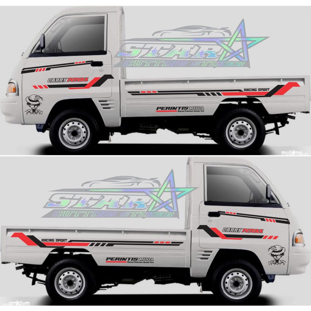 Suzuki carry futura Pickup Car Cutting Sticker suzuki futura Sticker ...