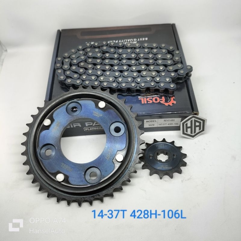 Girset GIR PACKAGE REVO ABS BLADE REVO FIT PNP KARISMA SUPRA 125 BLADE ...